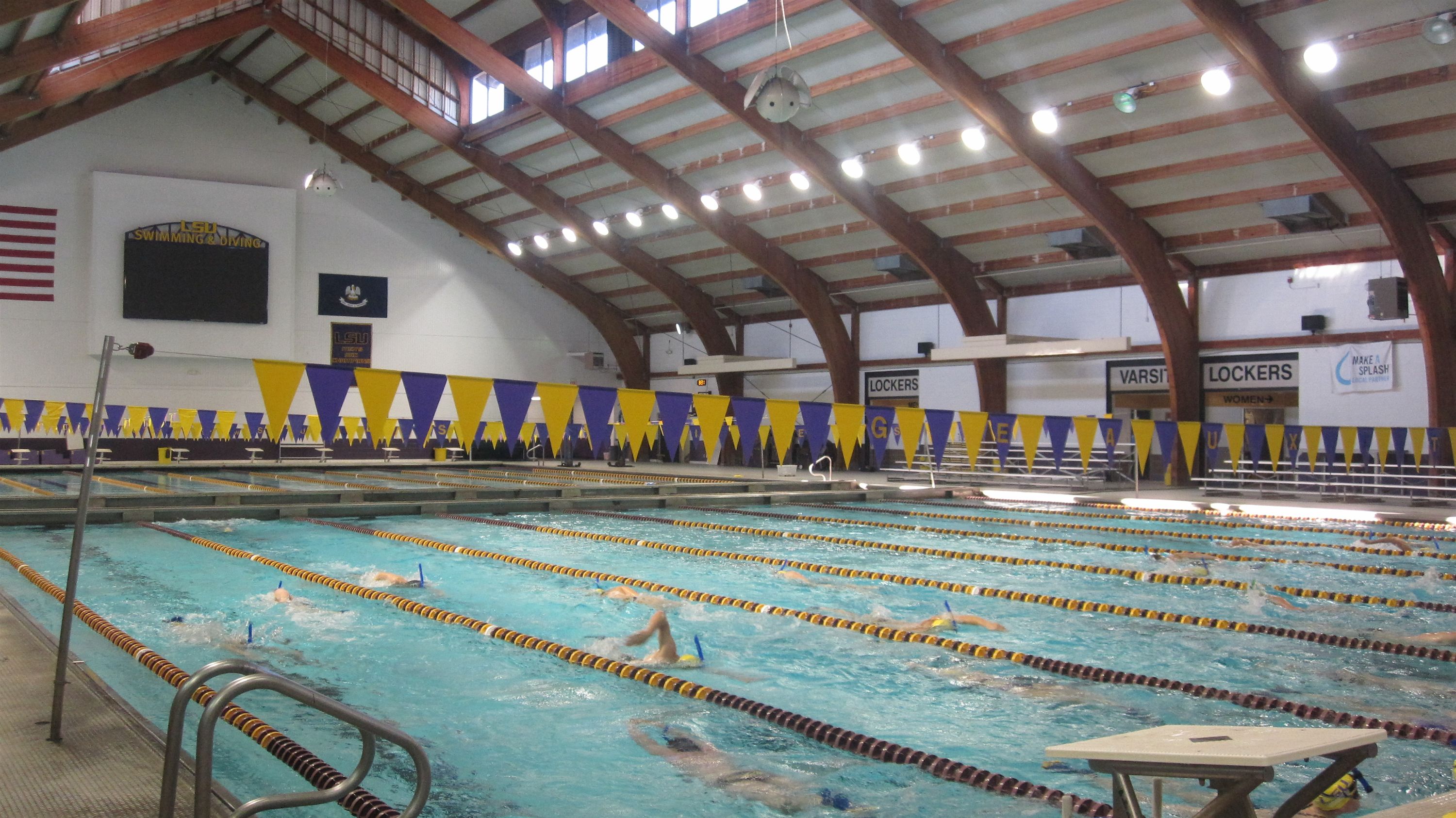 Locations Hub - LSU Swimming Pool